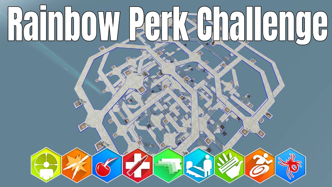 Black Ops 3 Custom Map | Octagonal Ascension Rainbow Perk Challenge ...
