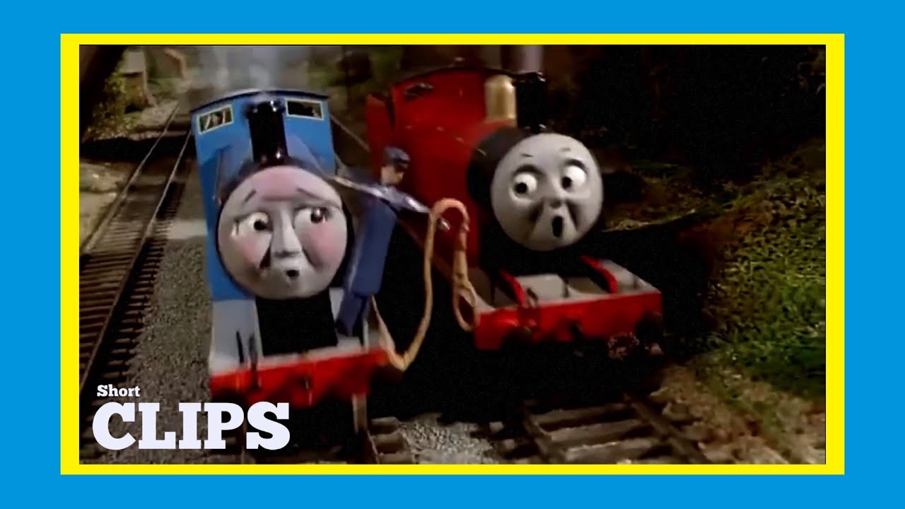 Old Iron: James on the loose scene | Thomas & Friends - YouTube