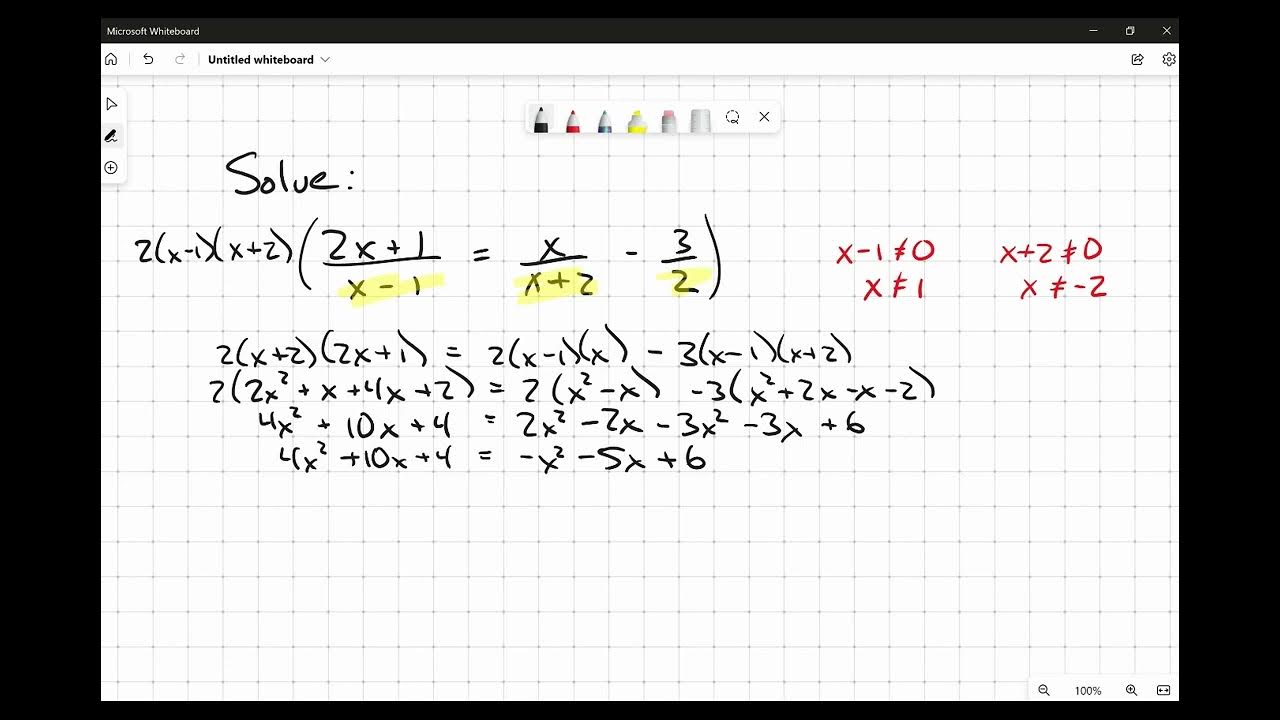 solve-two-x-plus-one-divided-by-x-minus-one-equals-x-divided-by-x-plus