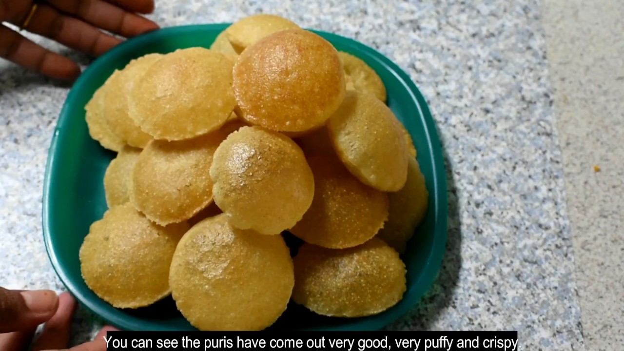Pani Puri Ki Puri | Gol Gappa | Quick and easy puri | Puchka - YouTube