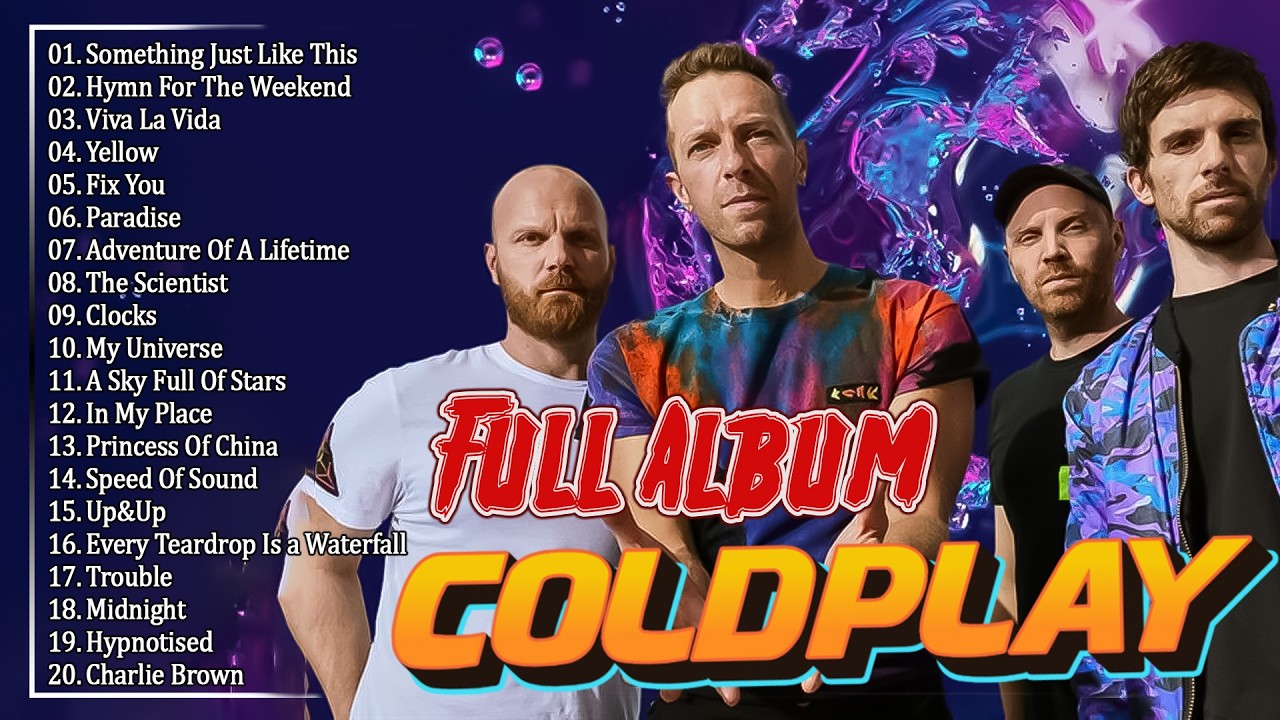 Best of Coldplay | Coldplay Greatest Hits Full Album 2026 | 1 Hour ...