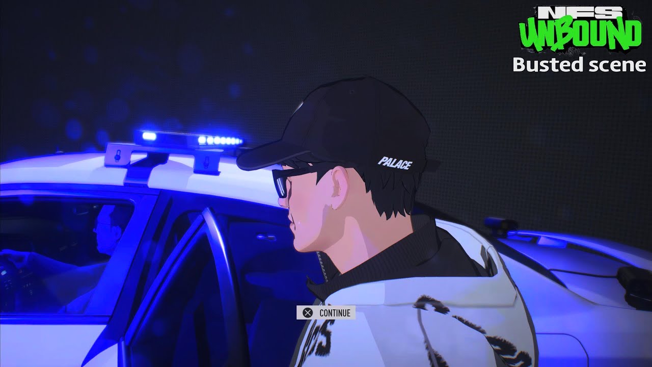 Shortest Busted Scene in NFS Unbound - YouTube