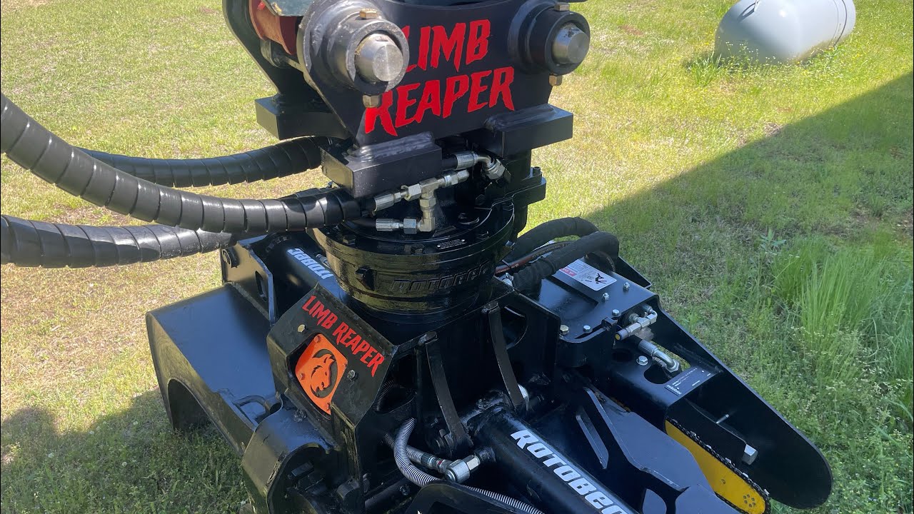 The Rotobec Limb Reaper is at it again - YouTube