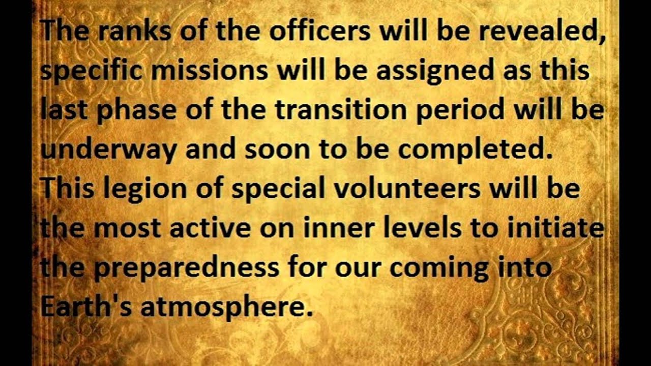 ASHTAR COMMAND PROJECT WORLD EVACUATION 4 - YouTube