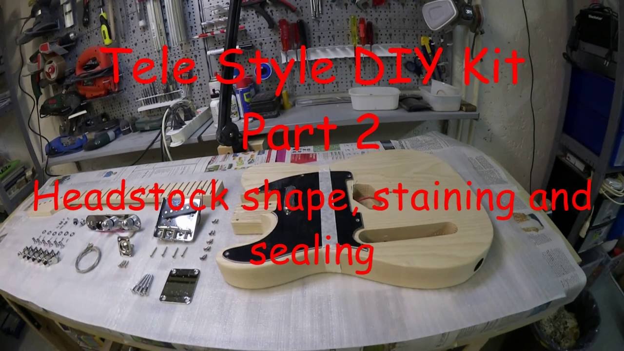 Tele Style DIY Kit Part 2 - YouTube