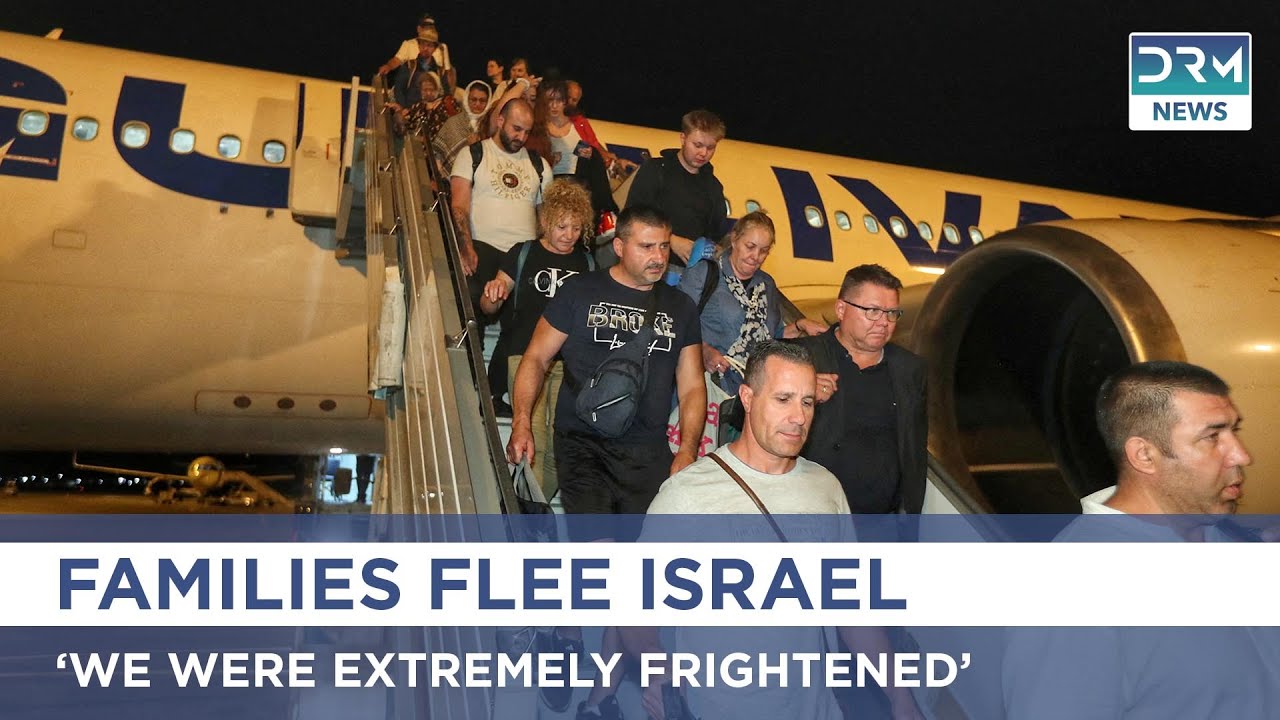 Bulgarian Evacuees Flee Conflict in Israel | Families Land Safely in ...