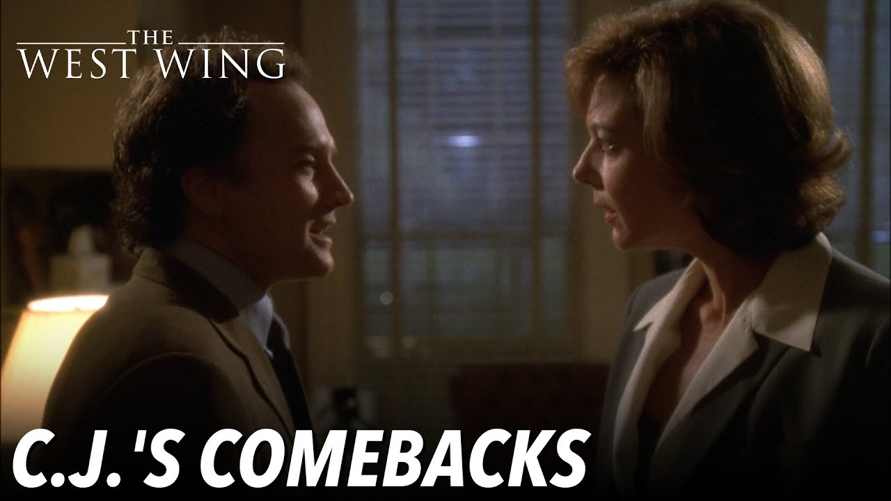 C.J.'s Comebacks | The West Wing - YouTube