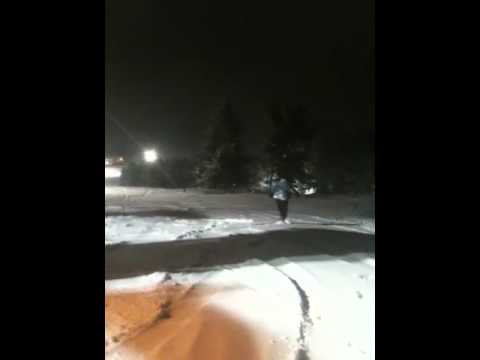 Fat people can snowboard - YouTube