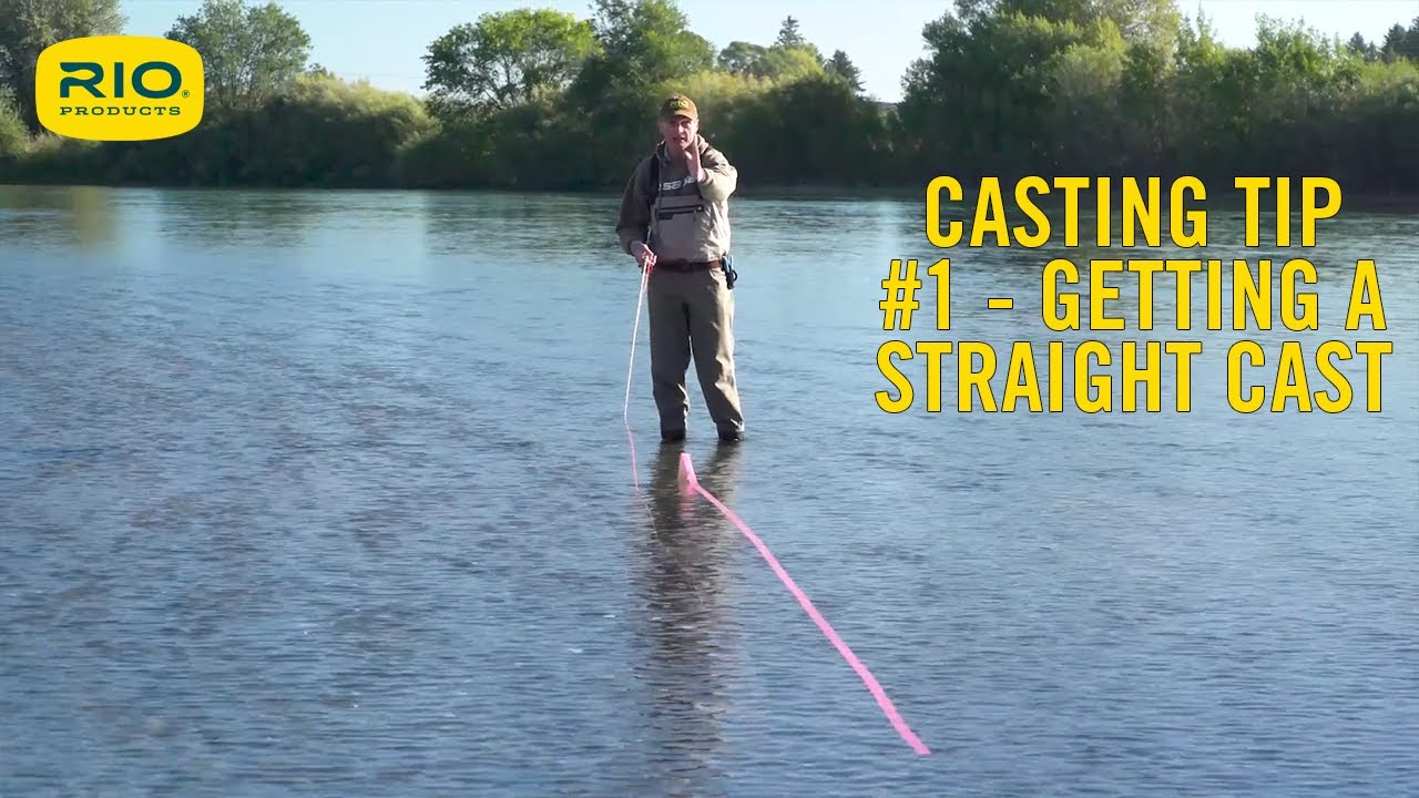 Casting Tip #1 - Getting A Straight Cast - YouTube