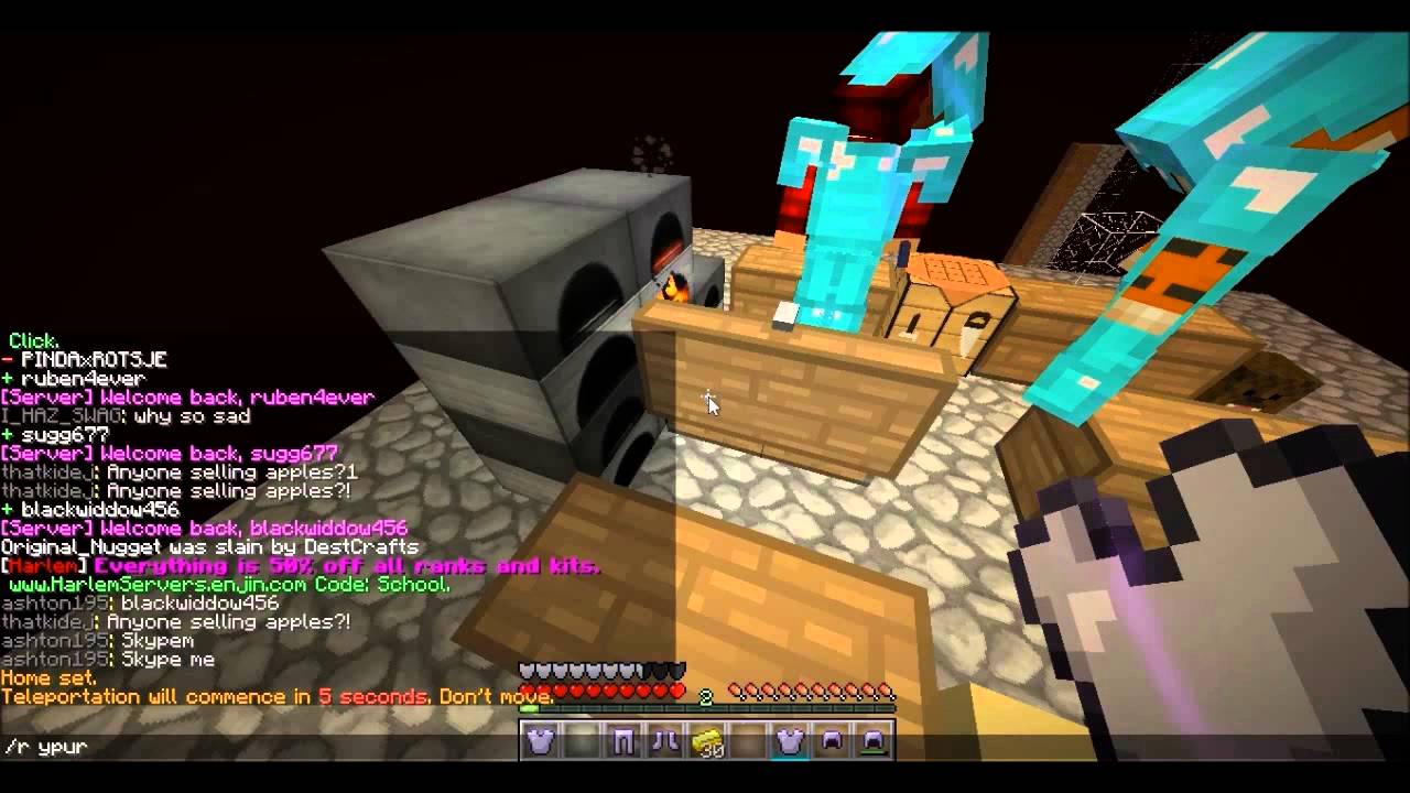 Minecraft Raid: Nether Sky base - YouTube