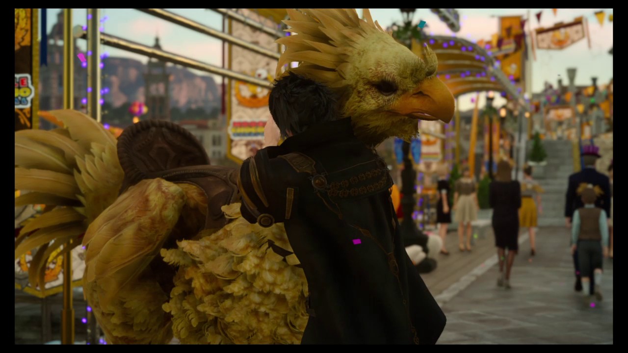 FINAL FANTASY XV: Noctis loves chocobos - YouTube