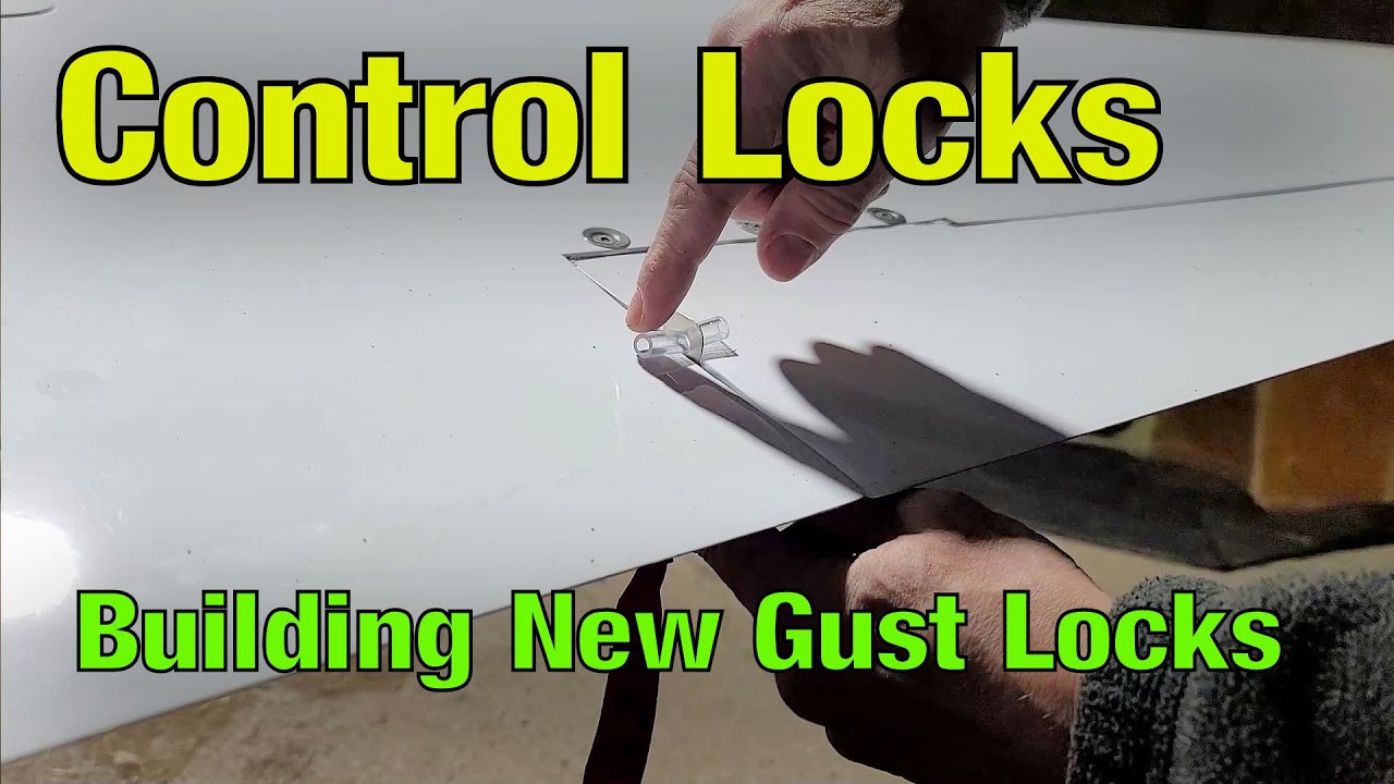 Building Gust Locks for my Cozy MKIV - YouTube