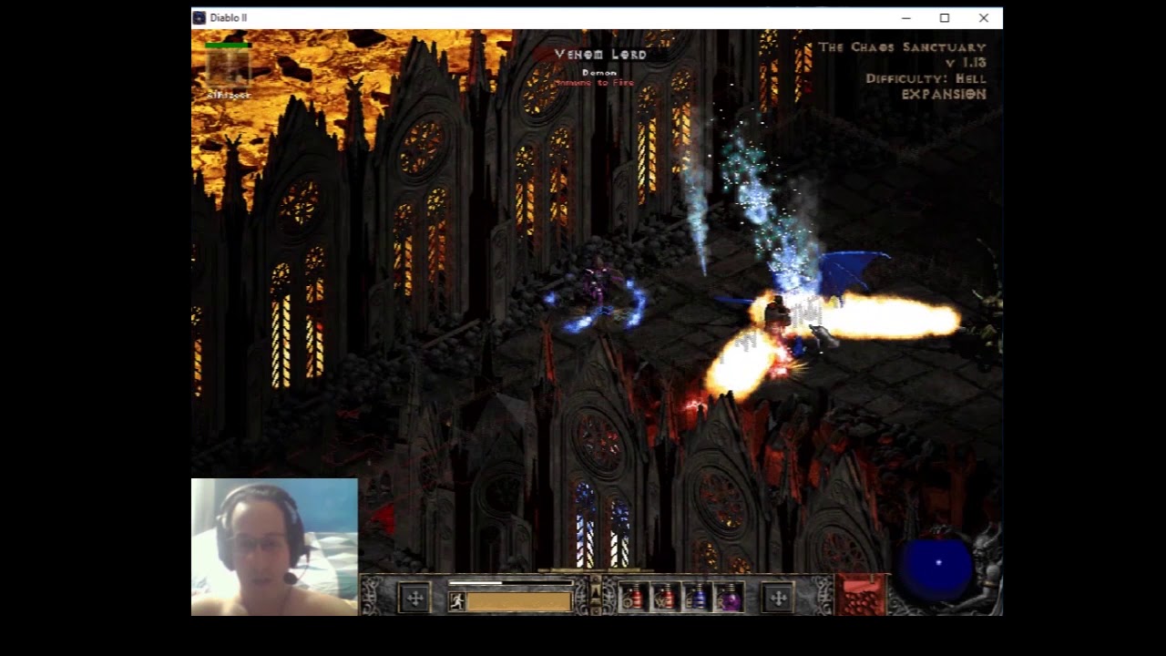 Diablo 2 Sorc MF Run 1 - YouTube