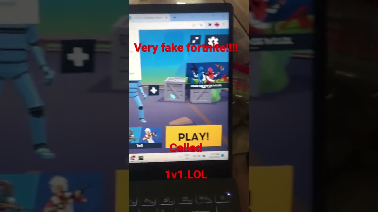Fake fortnite - YouTube