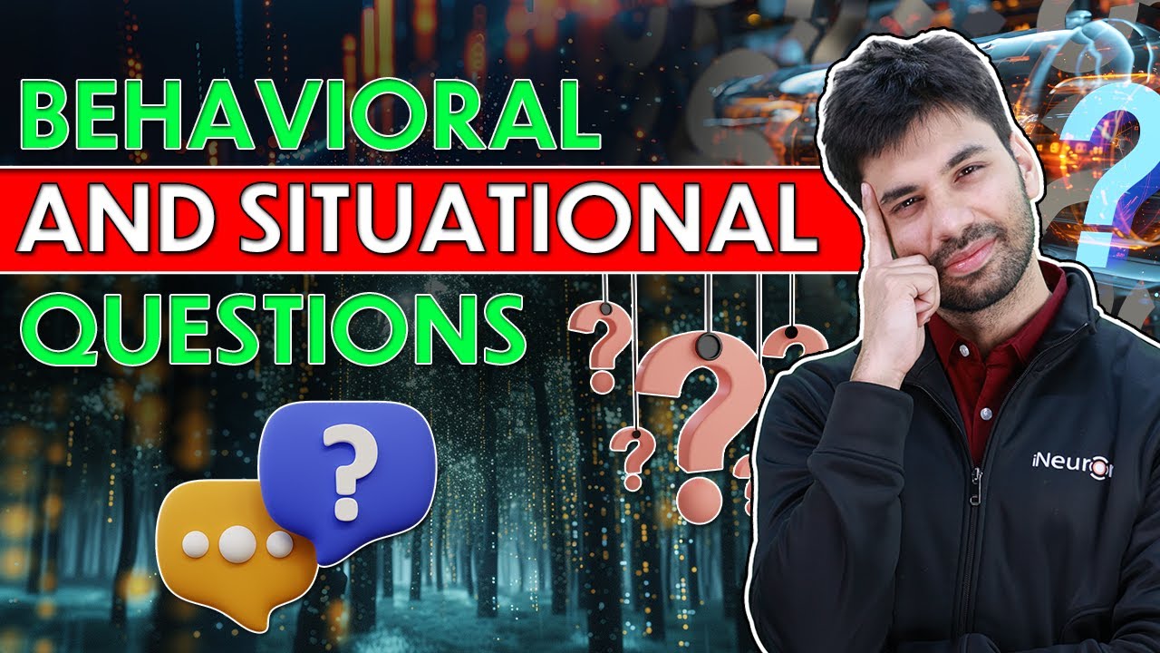 Behavioural & Situational Questions | iNeuron - YouTube