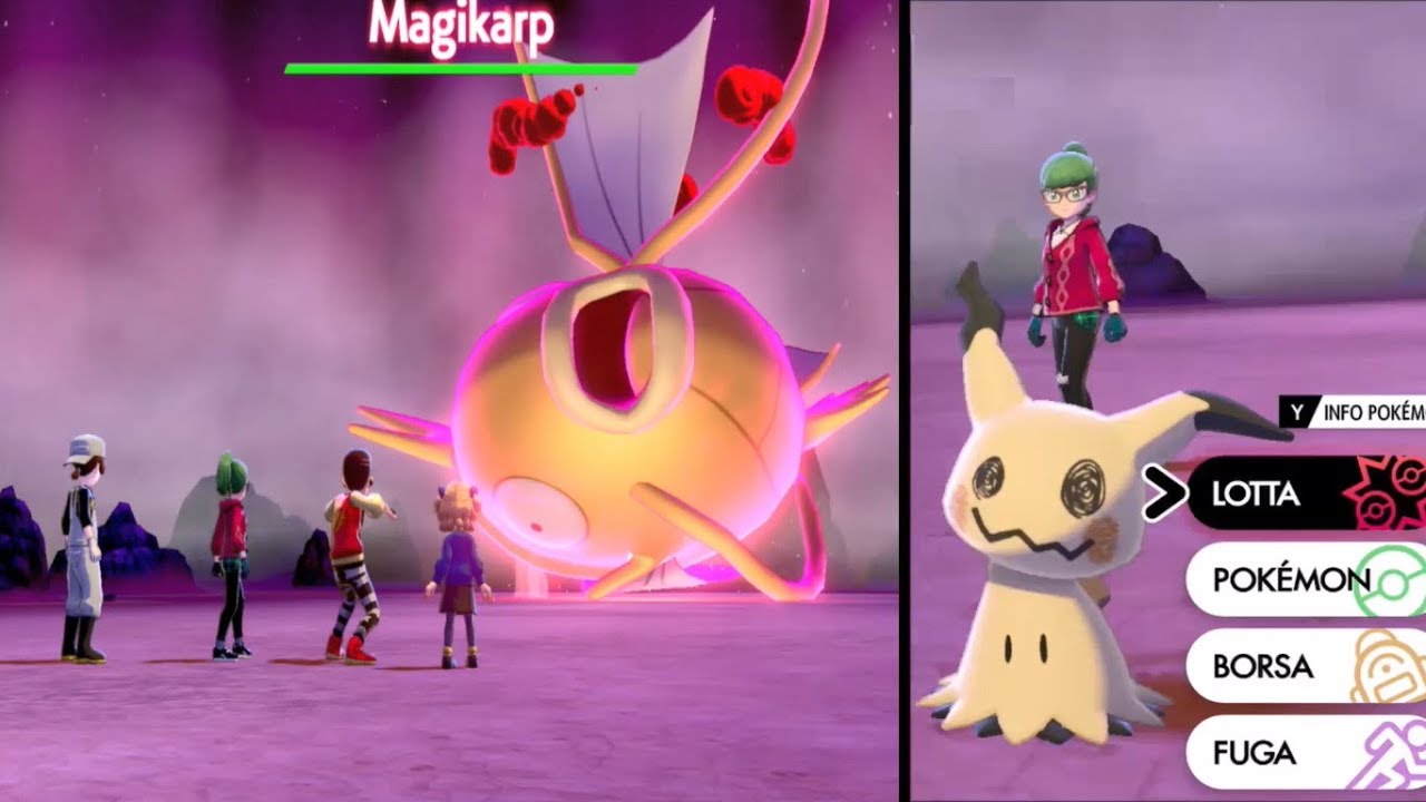 Pokèmon Shield『ポケットモンスター シールド』First Look at Shiny Magikarp New Year's ...