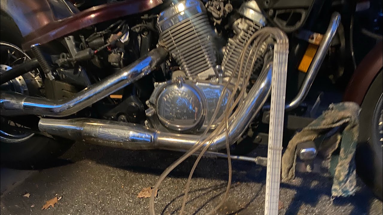 Carb Sync Carburetor Synchronization 1995 Honda Shadow 600 VT600CD ...