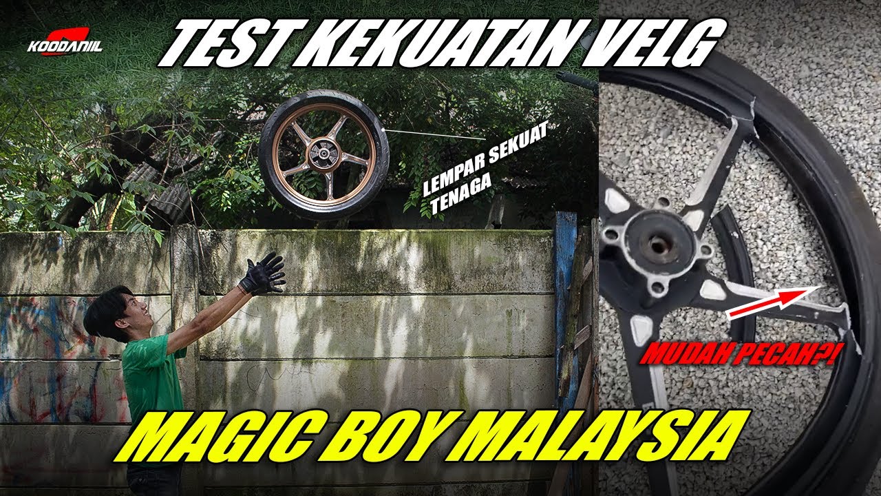 VELG HITS MAGIC BOY/ENKEI RIM GW BANTING BANTING TEST KEKUATAN | APA ...