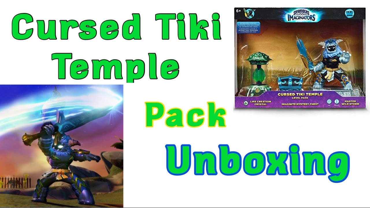 Skylanders Imaginators Cursed Tiki Temple Unboxing - YouTube