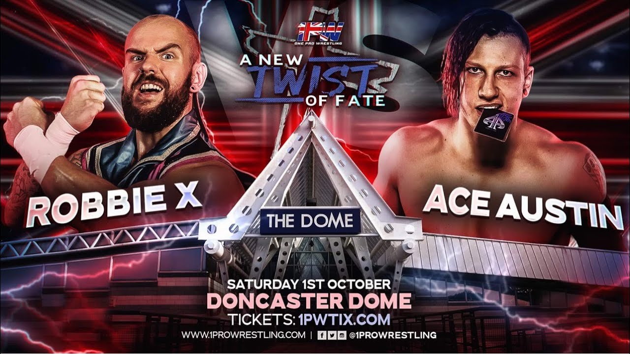 ROBBIE X VS ACE AUSTIN - FULL FREE MATCH!!! October 1st 2022 1PW A New ...