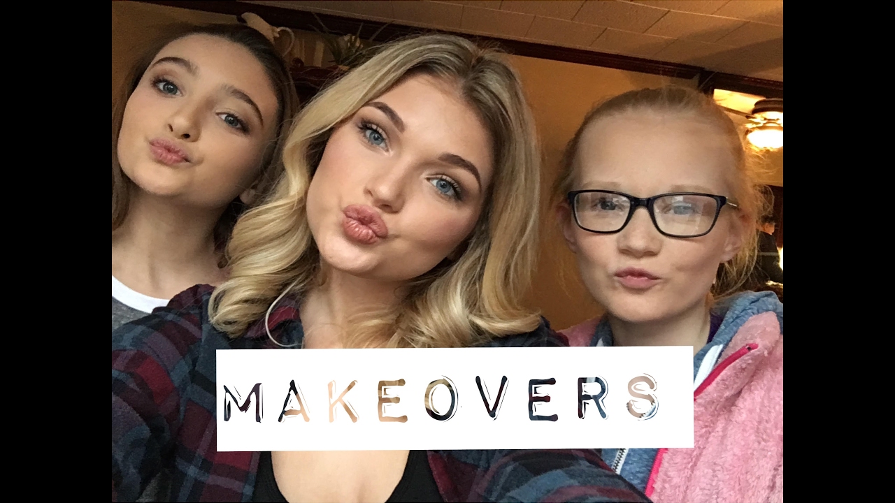 Makeovers with my little cousins!! - YouTube