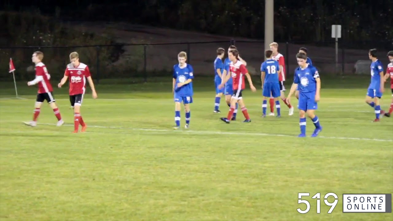 Minor Soccer (U18 Boys) - Woolwich Wolfpack vs Cambridge United - YouTube