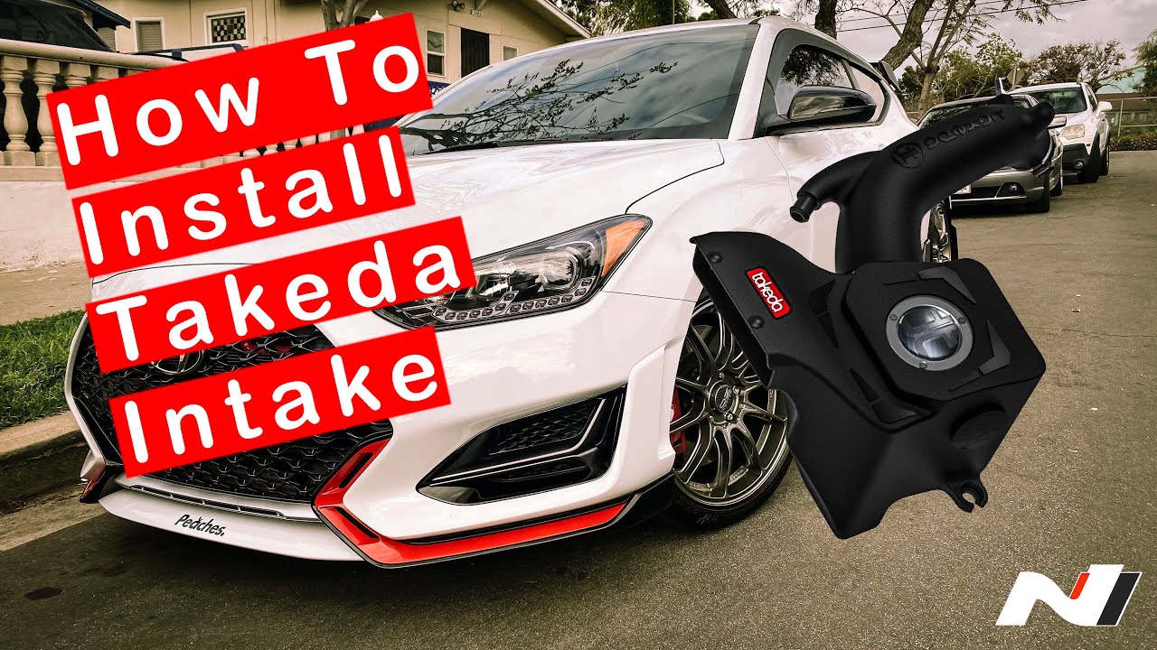 aFe Takeda Intake Install 2019+ Hyundai Veloster N - YouTube