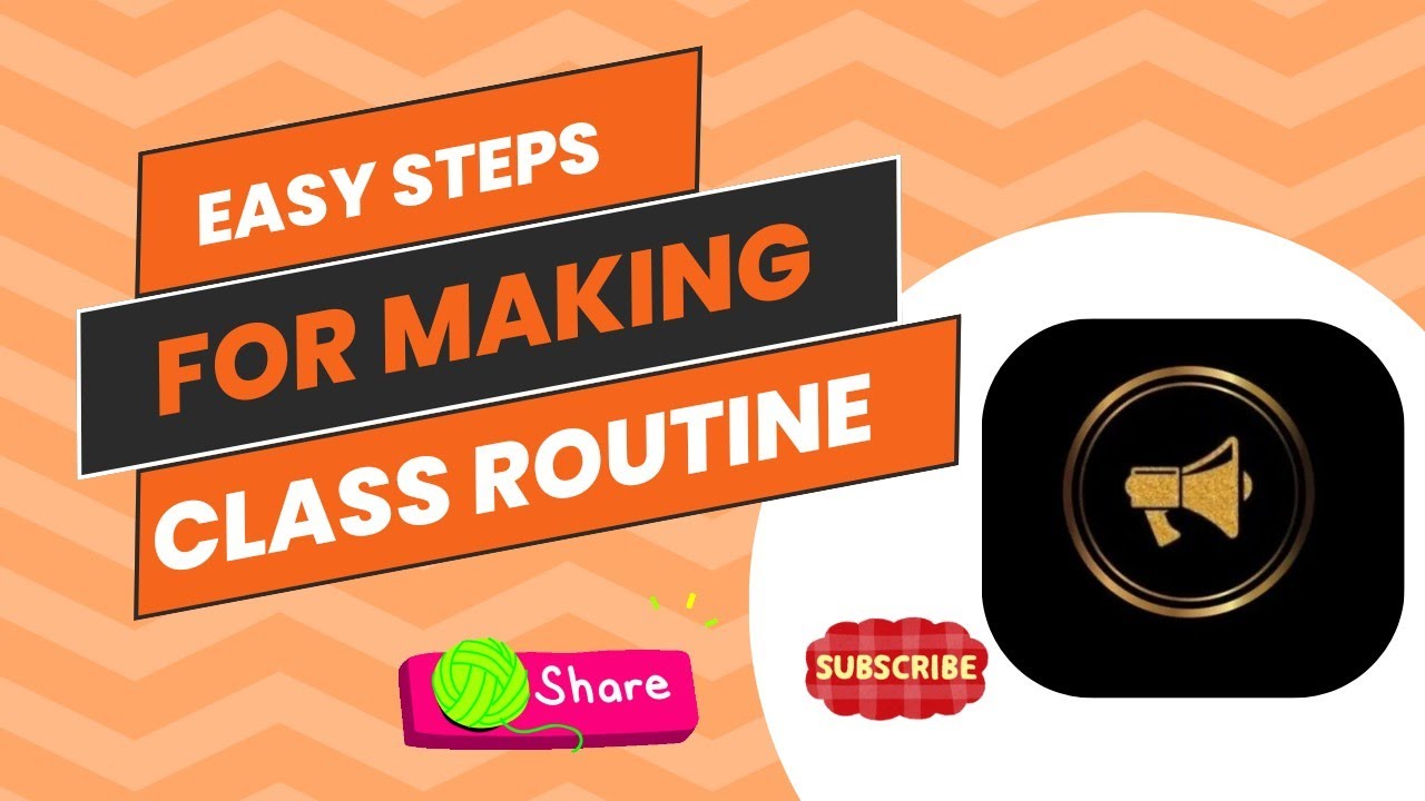 Editing of Class Routine / Canva @ Digital Skill - YouTube