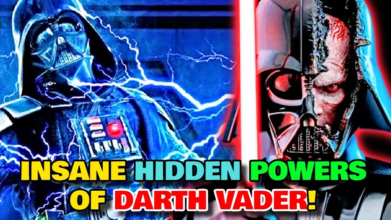 12 Insane Hidden Powers Of Darth Vader That Will Shock Even Die-Hard ...