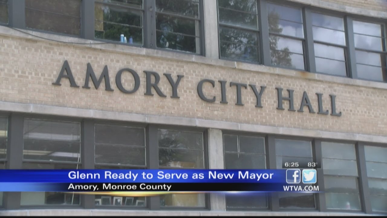 Corey Glenn ready to serve Amory as new mayor - YouTube
