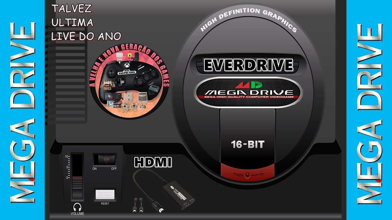MEGA DRIVE #EVERDRIVE SE DE OUTROS CONSOLES - YouTube