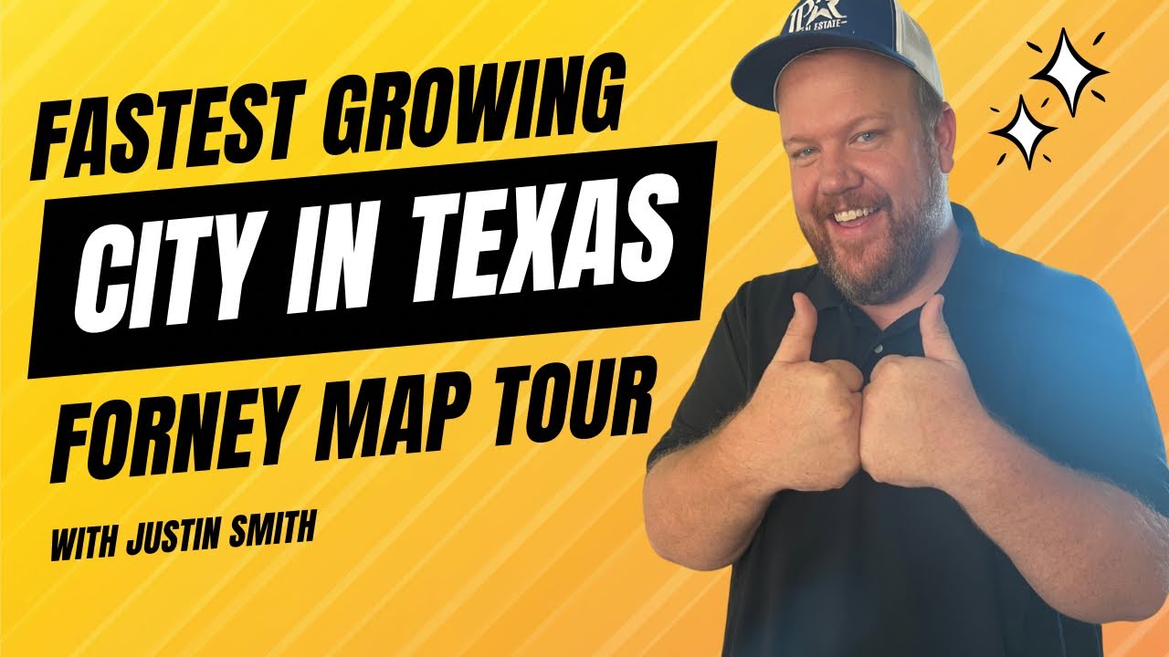 The FASTEST GROWING city in Texas Forney Map Tour - YouTube