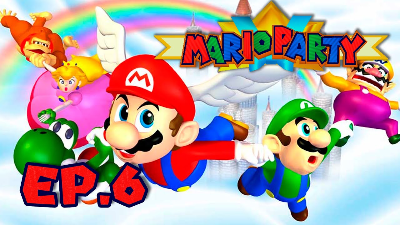 VOLANDO AL CIELO EN BUSCA DE LA SUPERESTRELLA | Mario Party | EN VIVO ...