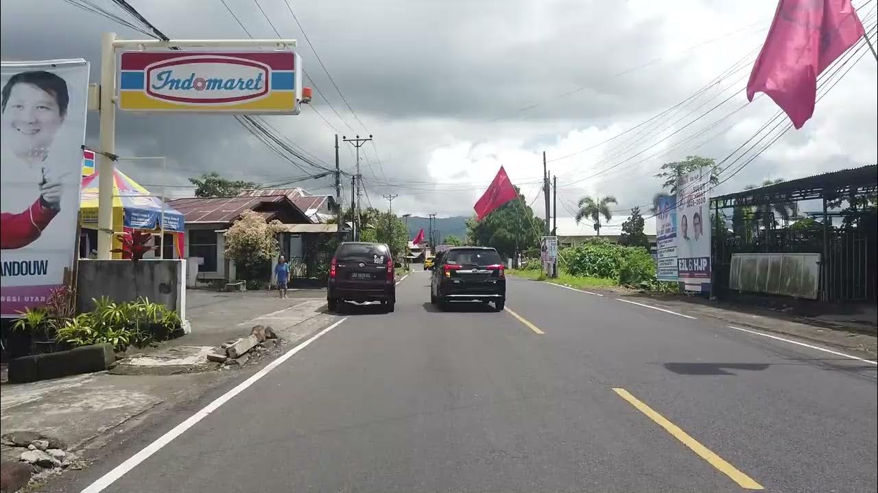 TONDANO | JALAN MASUK PUSAT KOTA - YouTube