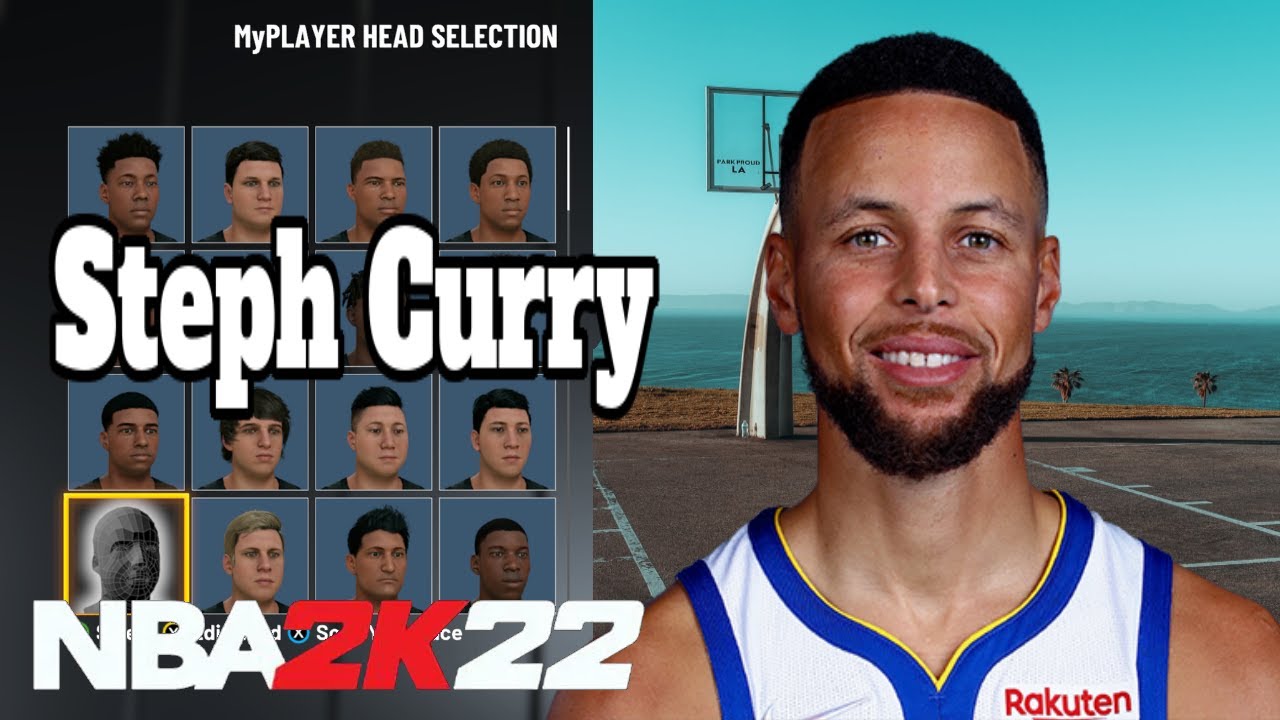 STEPH CURRY FACE CREATION IN NBA 2K22! LOOK LIKE STEPHANIE CURRY IN NBA ...