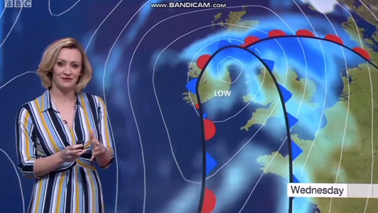 Jennifer Bartram BBC London news weather March 4th 2019 HD - YouTube