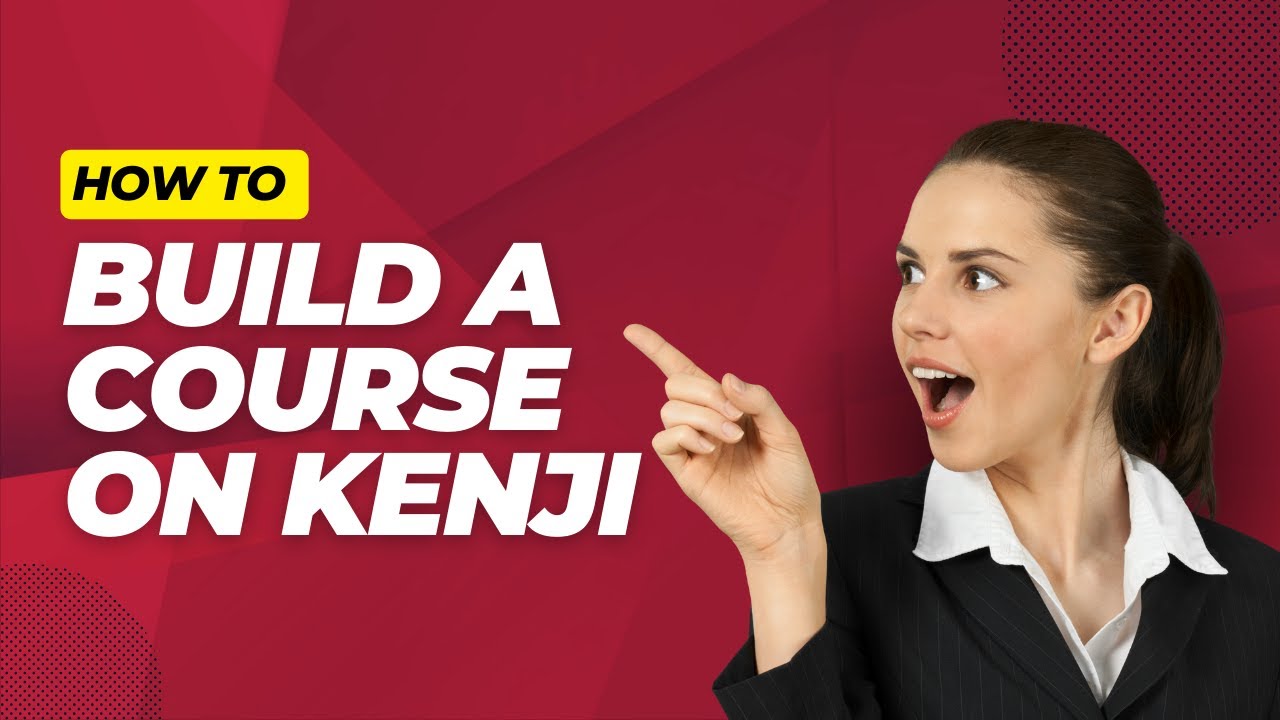 How to build a course using Kenji - YouTube