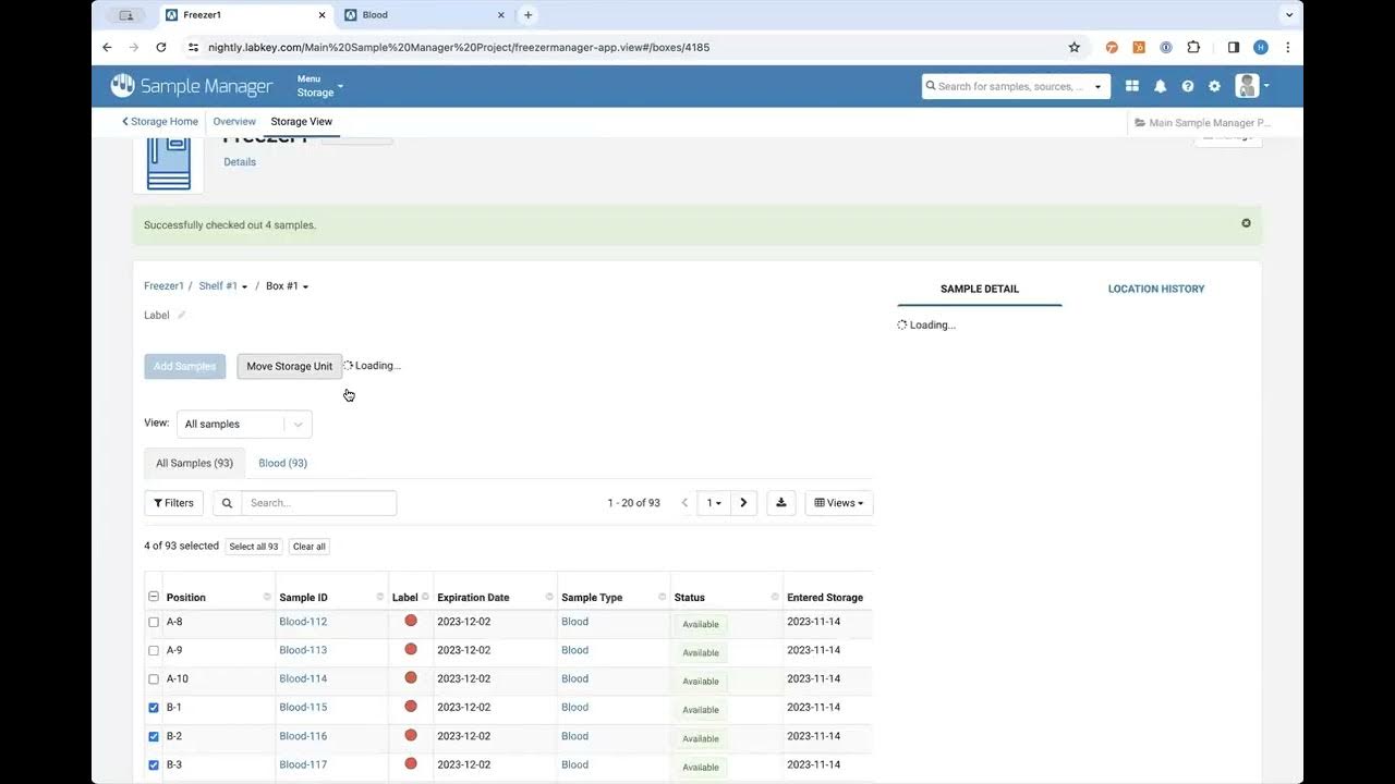 Adding Samples to Storage | LabKey Sample Manager - YouTube