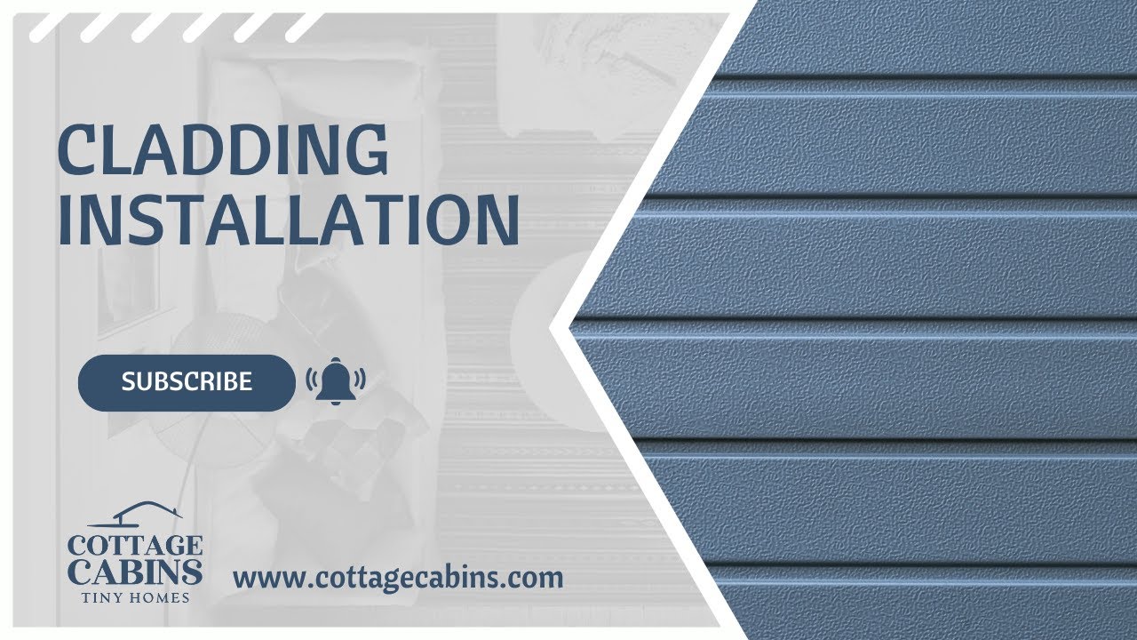 Cottage Cabins - Metal Cladding installation - YouTube
