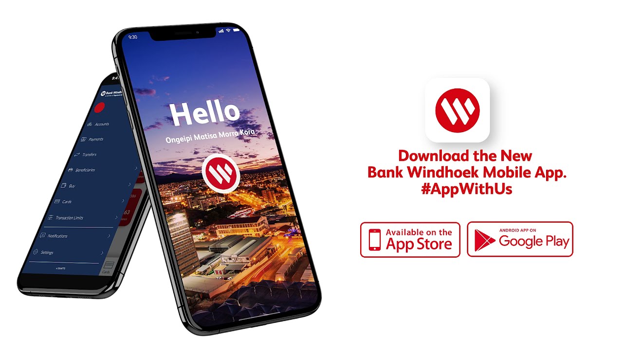 Introducing the New Bank Windhoek Mobile App - YouTube