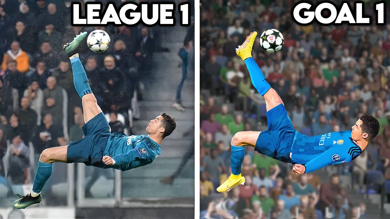 Scoring 1 Iconic Goal From Every League! - YouTube