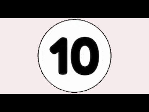 Count Down(English) 10 9 8 7 6 5 4 3 2 1