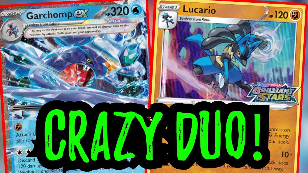NEW Garchomp ex LUCARIO INSANE Update! Pokemon TCG Live - YouTube