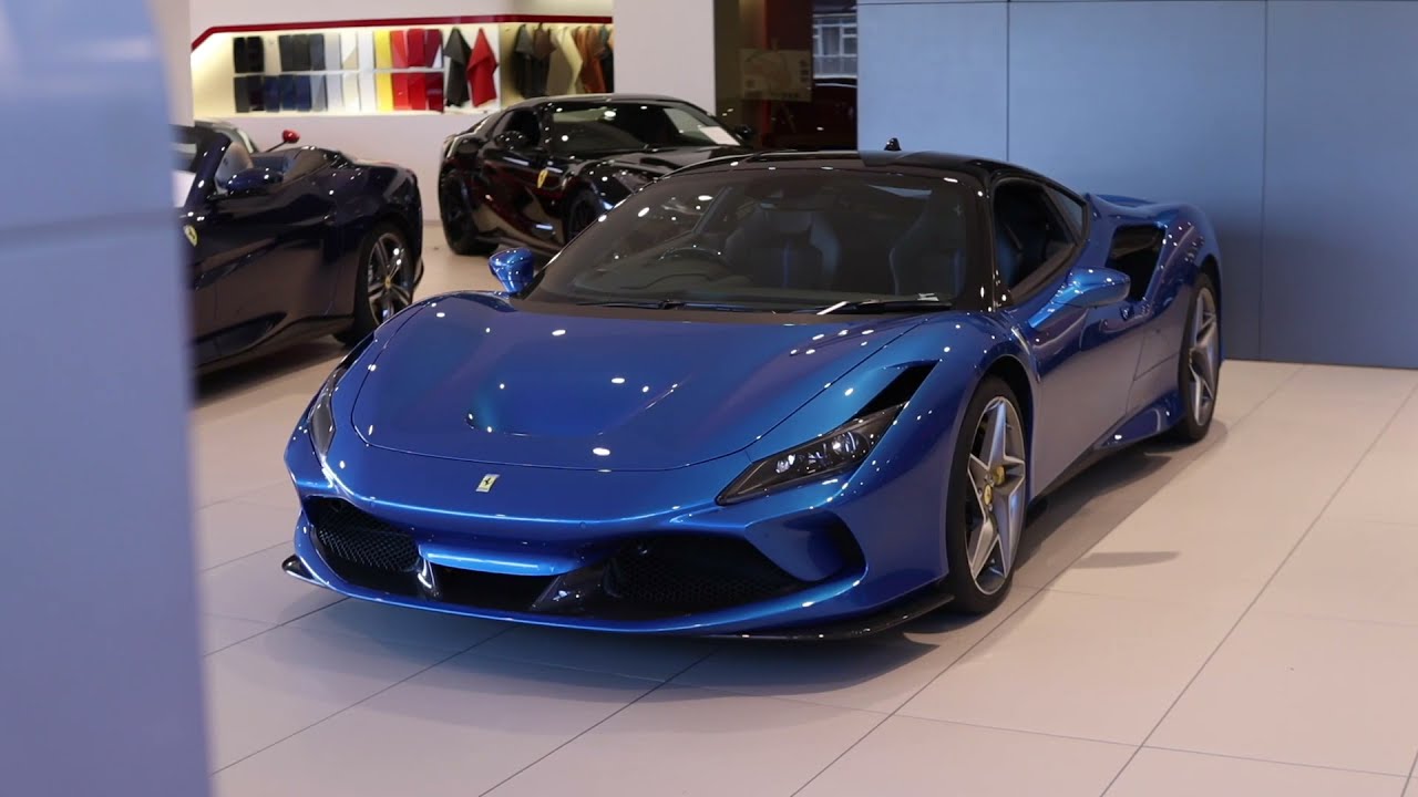 Ferrari F8 Tributo - Blue Corsa - YouTube