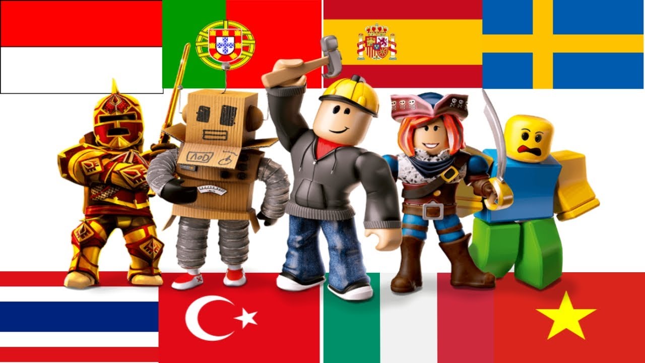 Roblox in Different Languages | Google Translate Meme - YouTube