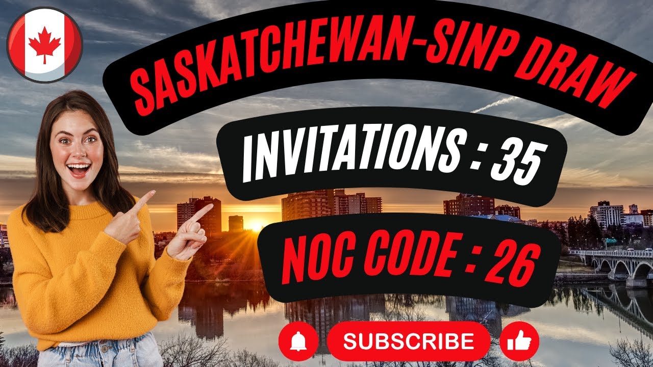 Canada | Saskatchewan | SINP Draw | 7th March 2024 | PNP | NOC - YouTube
