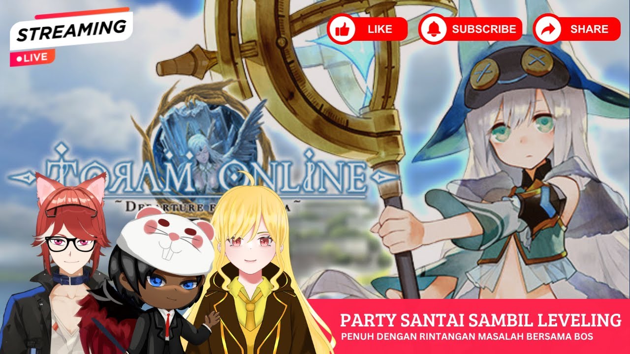 Collab Party Santai |Toram Online - YouTube