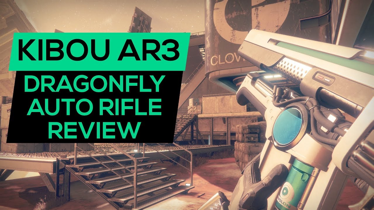 Destiny 2 - Best PvE Dragonfly Weapon - Kibou AR3 - Great New Omolon ...