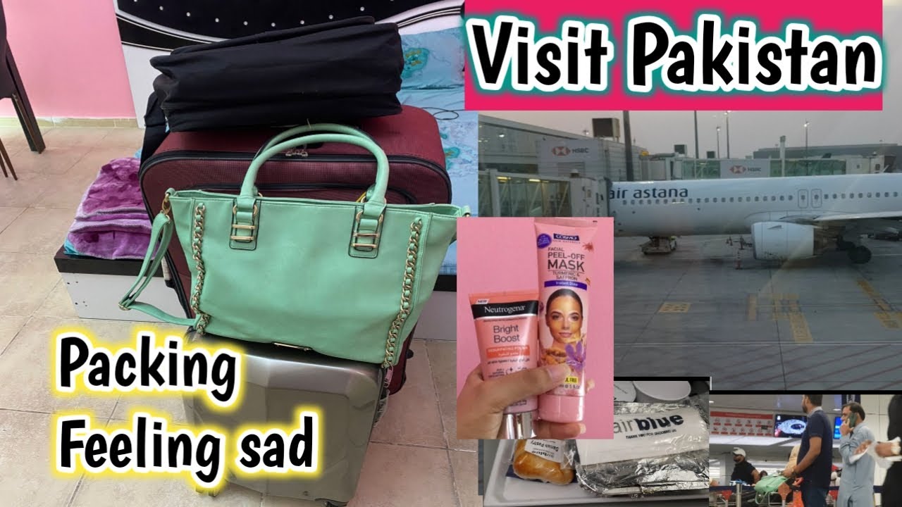 Going to Pakistan || Packing🧳|| Feeling sad too || Surprise to my ...