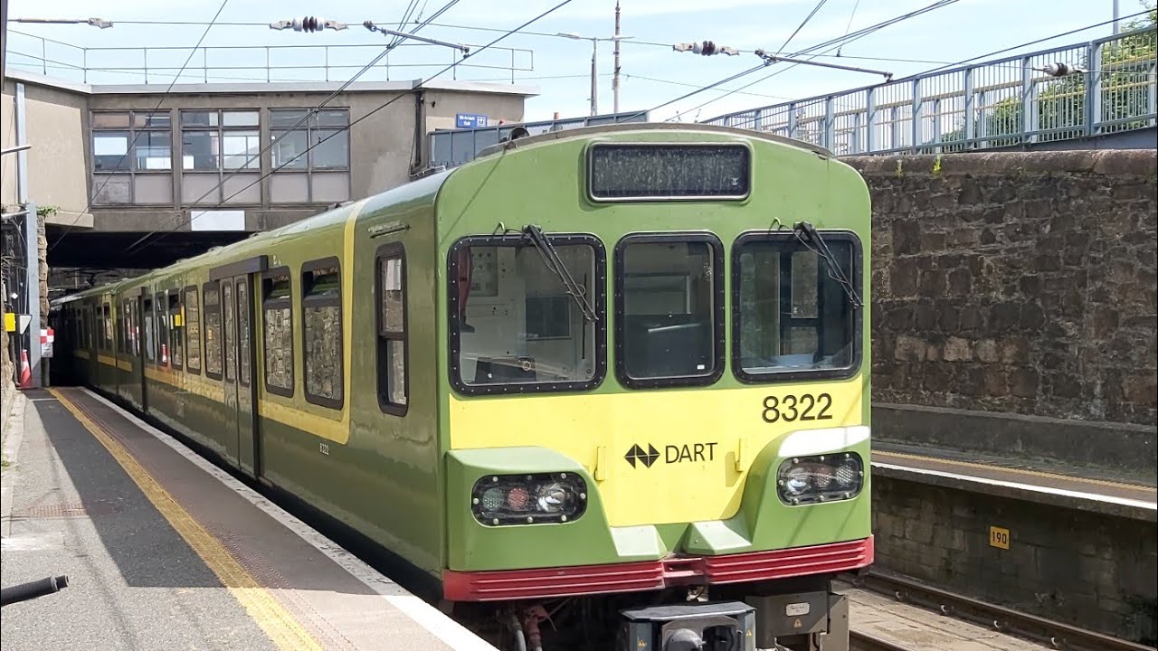 Ride onboard 8300 class DART 8322 from GCD-Blackrock - YouTube